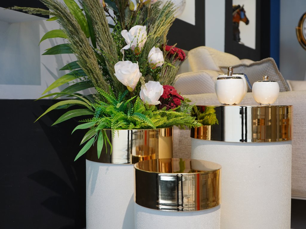 Darbuka Saksı Sehpa .:: Alessa Home